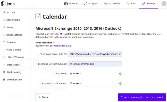 Changing Your Exchange Password changing-your-exchange-password